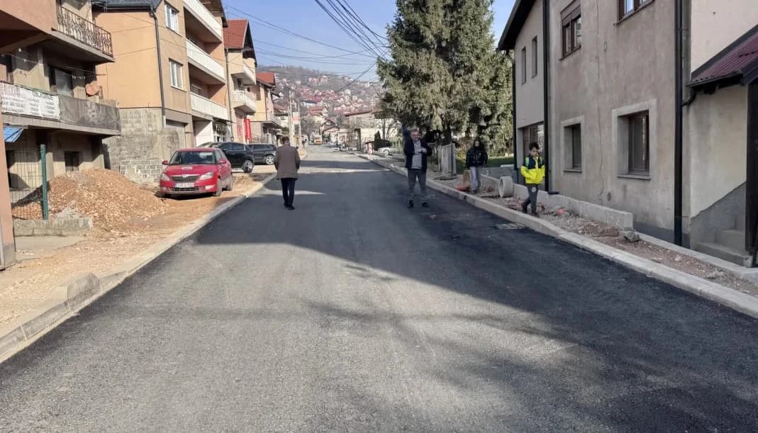 Asfaltiranje i proširenje ulice Smaila Šikala u naselju Boljakov Potok